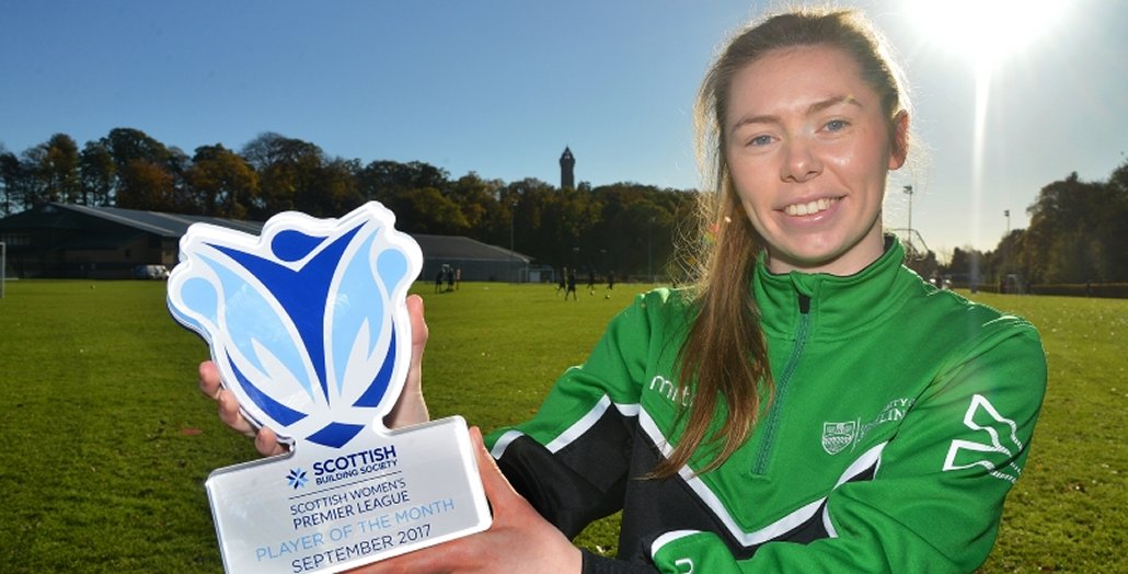 Rachel Donaldson SWPL Player of the Month - SheKicks