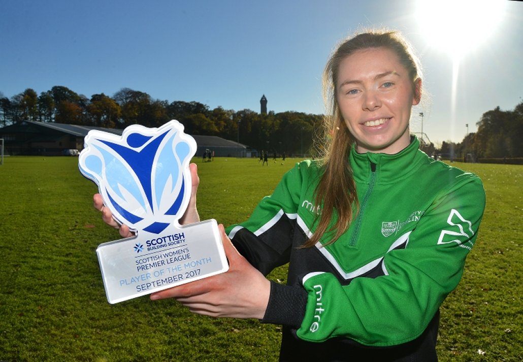 Rachel Donaldson SWPL Player of the Month - SheKicks