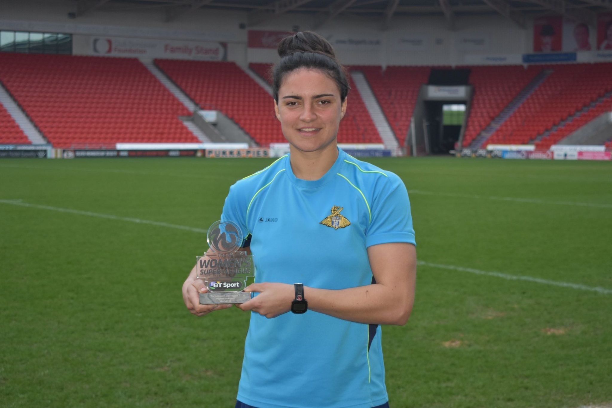 #FAWSL 2 March gong for Belles' Jess Sigsworth - SheKicks
