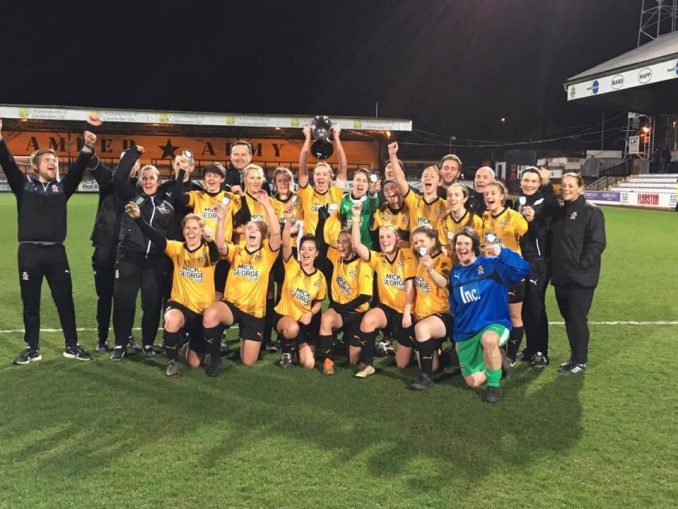 Cambridge United Women lift Cambs FA Cup with narrow win over City ...
