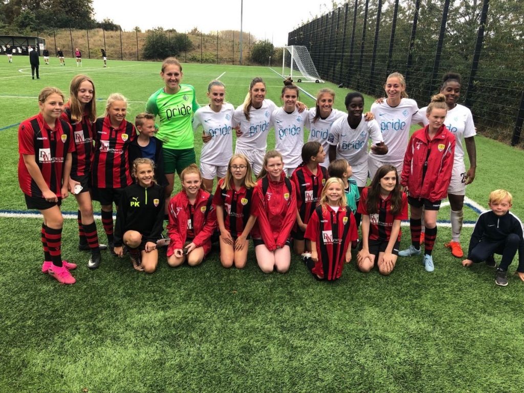 Wormley Robins U-13s dad and daughter duo - SheKicks