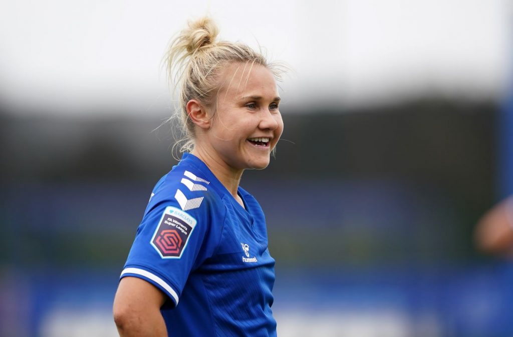 Izzy Christiansen signs new long-term contract with Everton Women ...