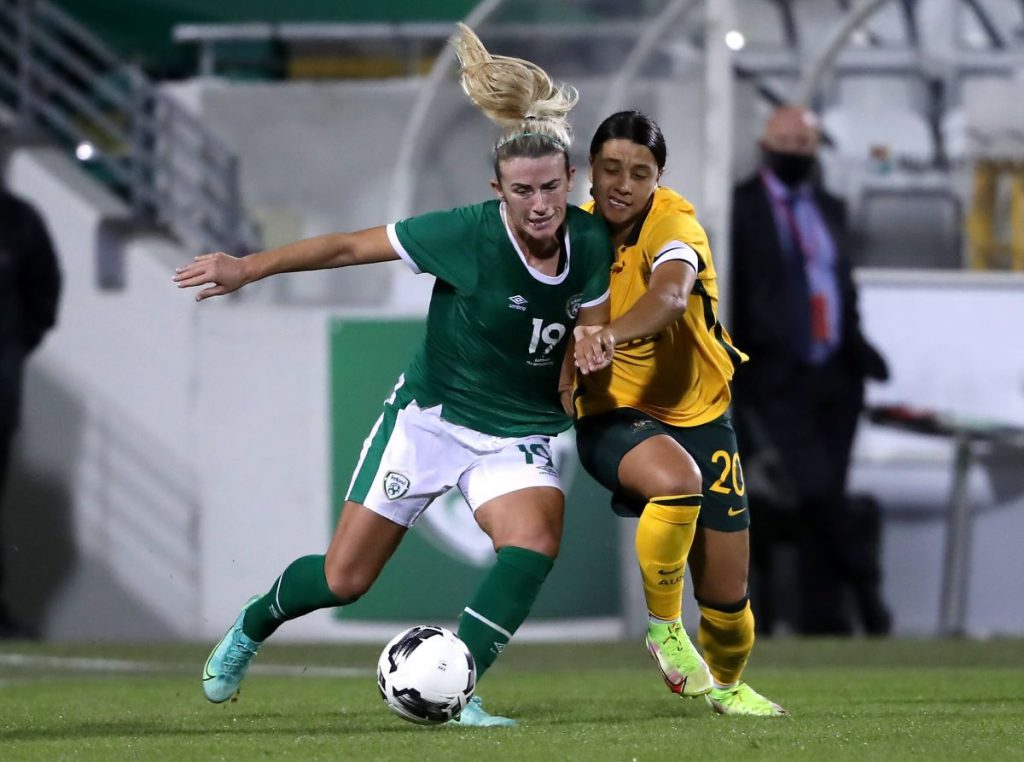 Republic of Ireland Women win first ever meeting with Australia - SheKicks