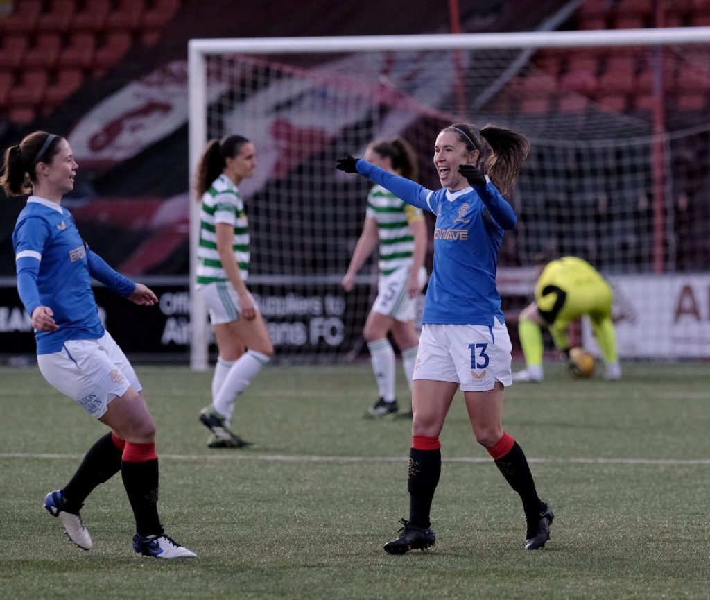 #SBSSWPL: Jane Ross gives Rangers FC Women away win over Celtic - SheKicks