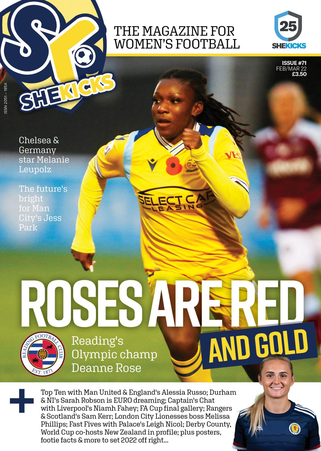 She Kicks Magazine Issue #71 (FEB22/MAR22) - SheKicks