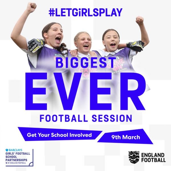 Let Girls Play campaign's 'Biggest Ever Football Session' - SheKicks