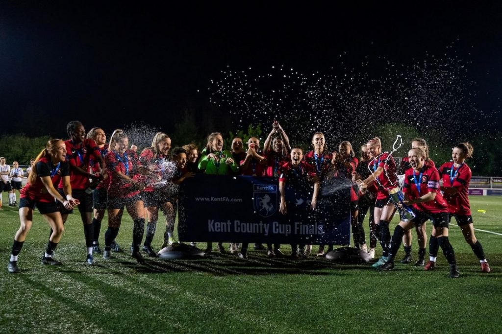 Gillingham Women win Kent Cup - SheKicks
