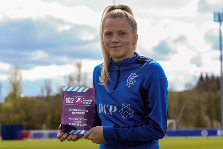 Brogan Hay wins record third SWPL Player of the Month - SheKicks