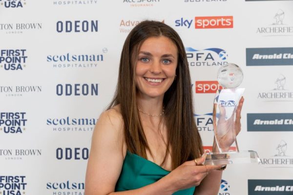 Caitlin Hayes PFA Scotland Women’s Player of the Year - SheKicks