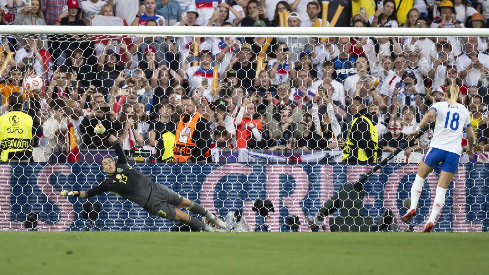 Chloe Kelly breaks Premier League record with Euro 2025 penalty