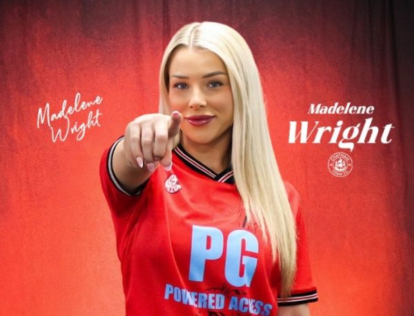 OnlyFans model Madelene Wright returns to football