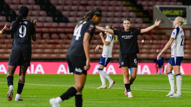 Grace Clinton says Manchester City debut "felt good"