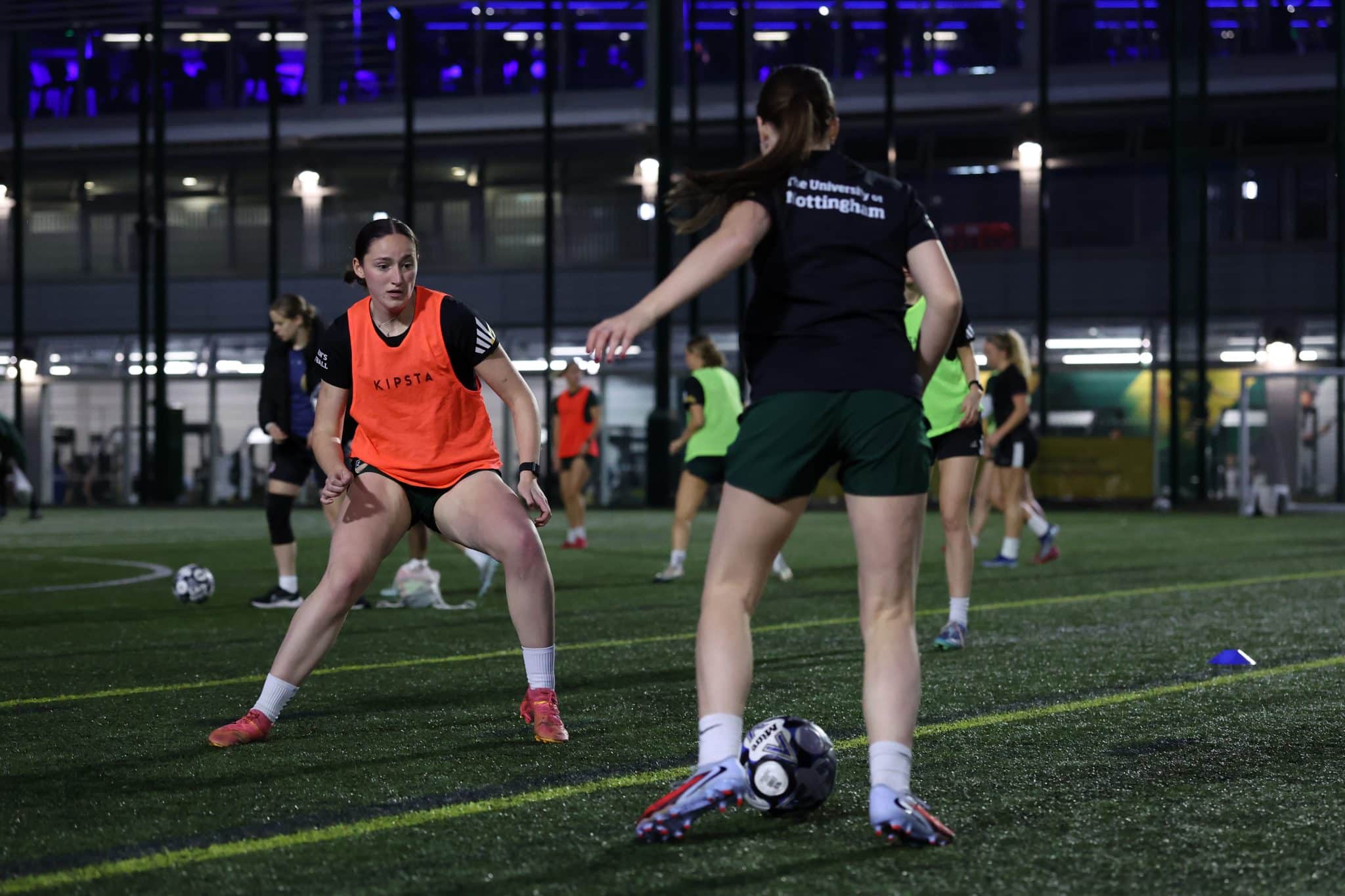 University of Nottingham students on Women's FA Cup run