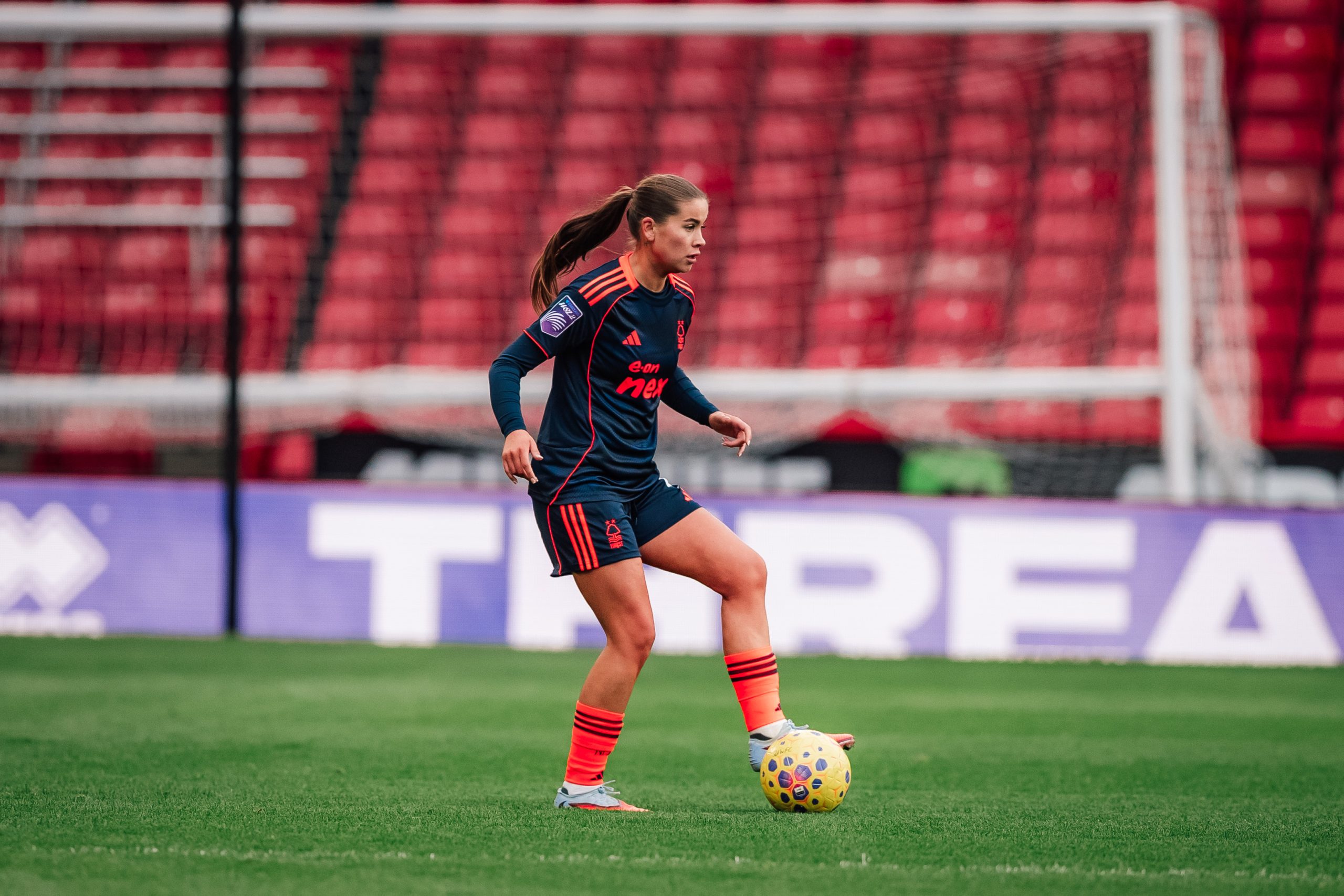 Georgia Brougham on Nottingham Forest cup tie v Manchester City