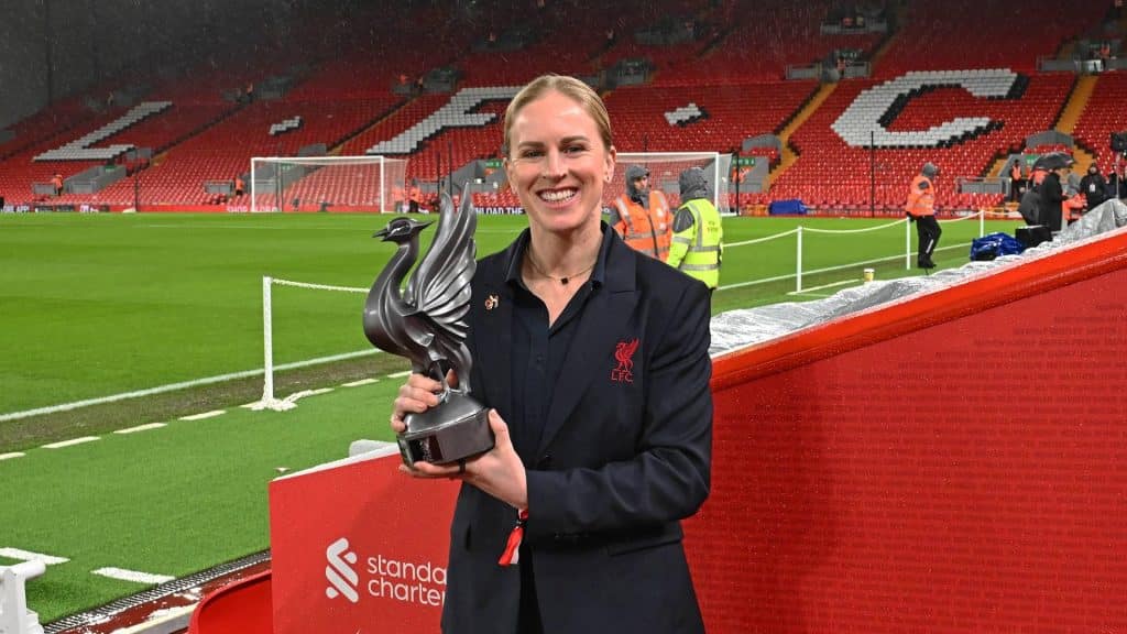 Natasha Dowie and Louise Schillgard join Liverpool legends game