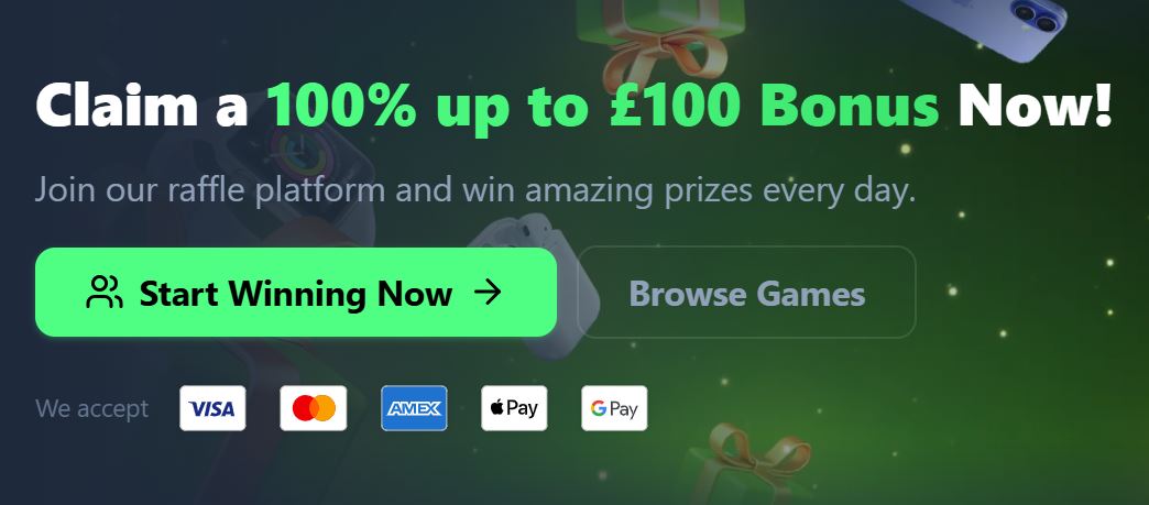 Mr Raffle | New Hub for Secure Instant Win Competitions and Prizes